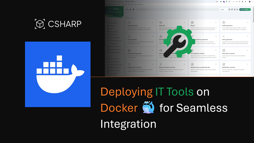 Deploying It Tools On Docker For Seamless Integration
